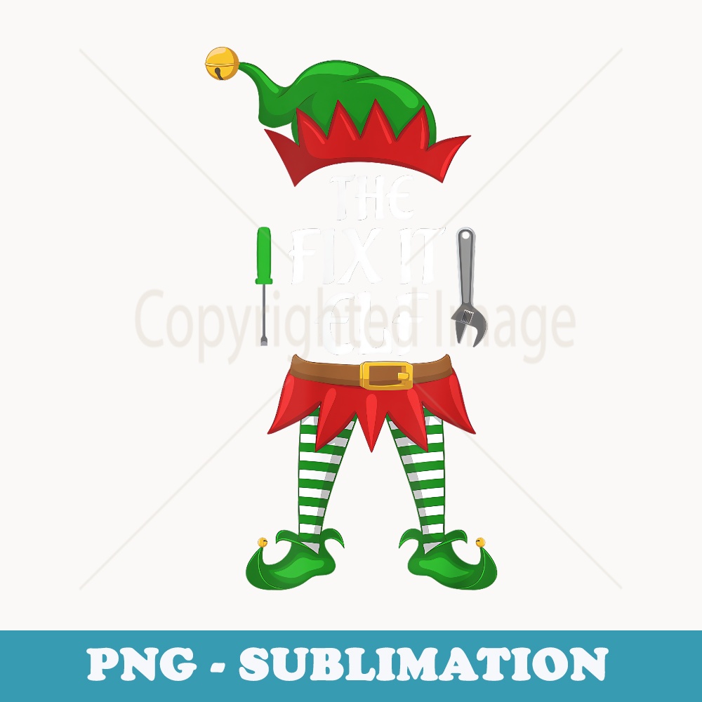 Fix It Elf Family Matching Group Christmas Party - Sublimati | Inspire ...