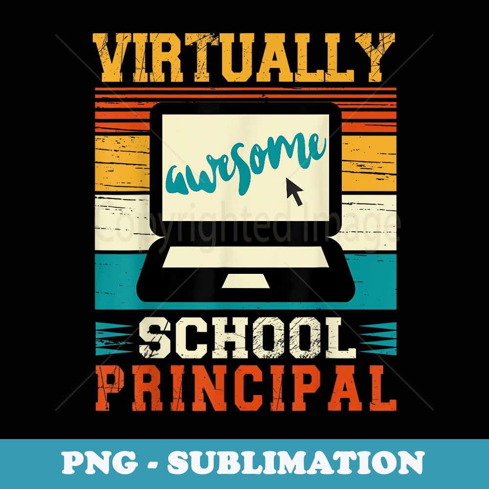 Virtually Awesome School Principal - Man & Retro | Inspire Uplift