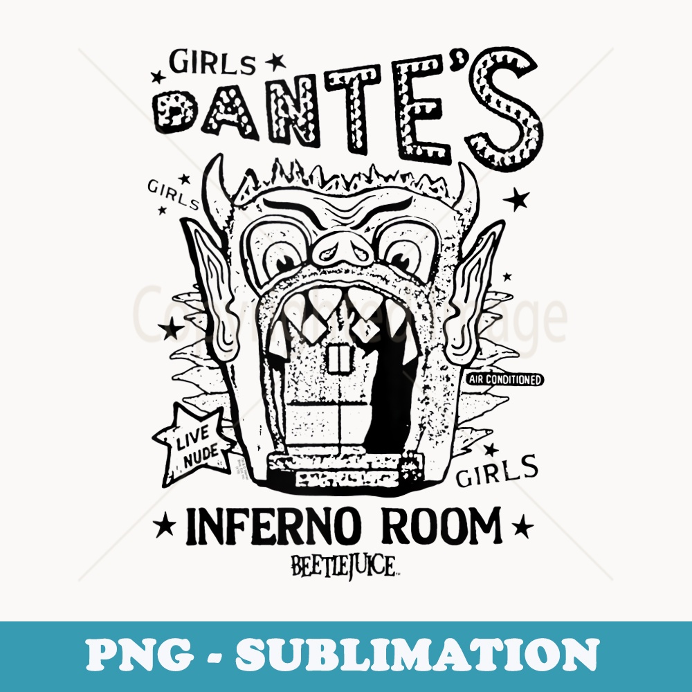 Beetlejuice Dante's Inferno Room - High-Resolution PNG Subli | Inspire ...