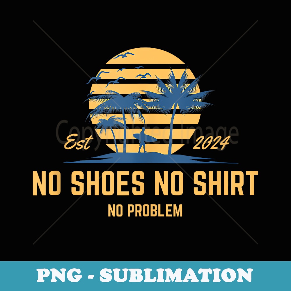 No Shoes No Clothes No Problem Fun Life Palm Tree Island - I | Inspire ...