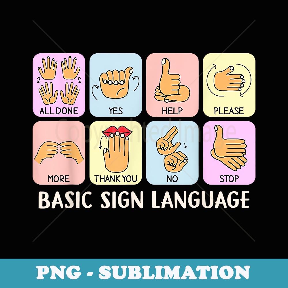 Basic Sign Language Speech Therapist SLP Pathologist Outfit | Inspire ...
