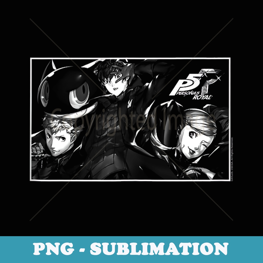 Persona 5 Characters in Rectangle - Special Edition Sublimat | Inspire ...
