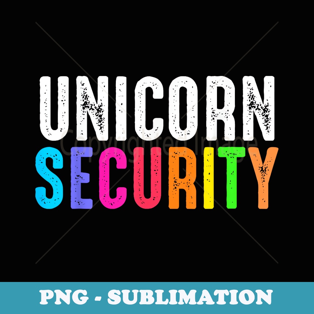 Halloween Dad Mom and Daughter Costume Unicorn Security - De | Inspire Uplift