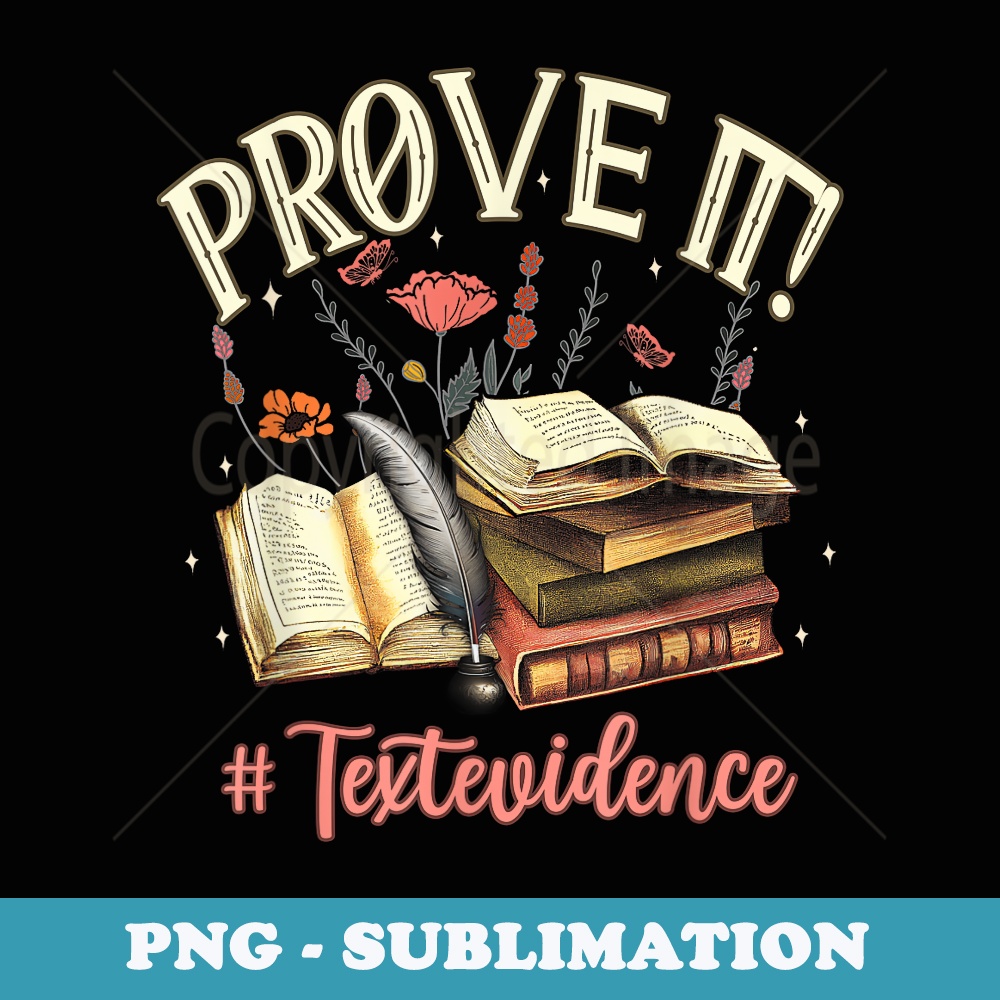 Prove It Reading Teacher Text Evidence Book Lover Student - | Inspire ...