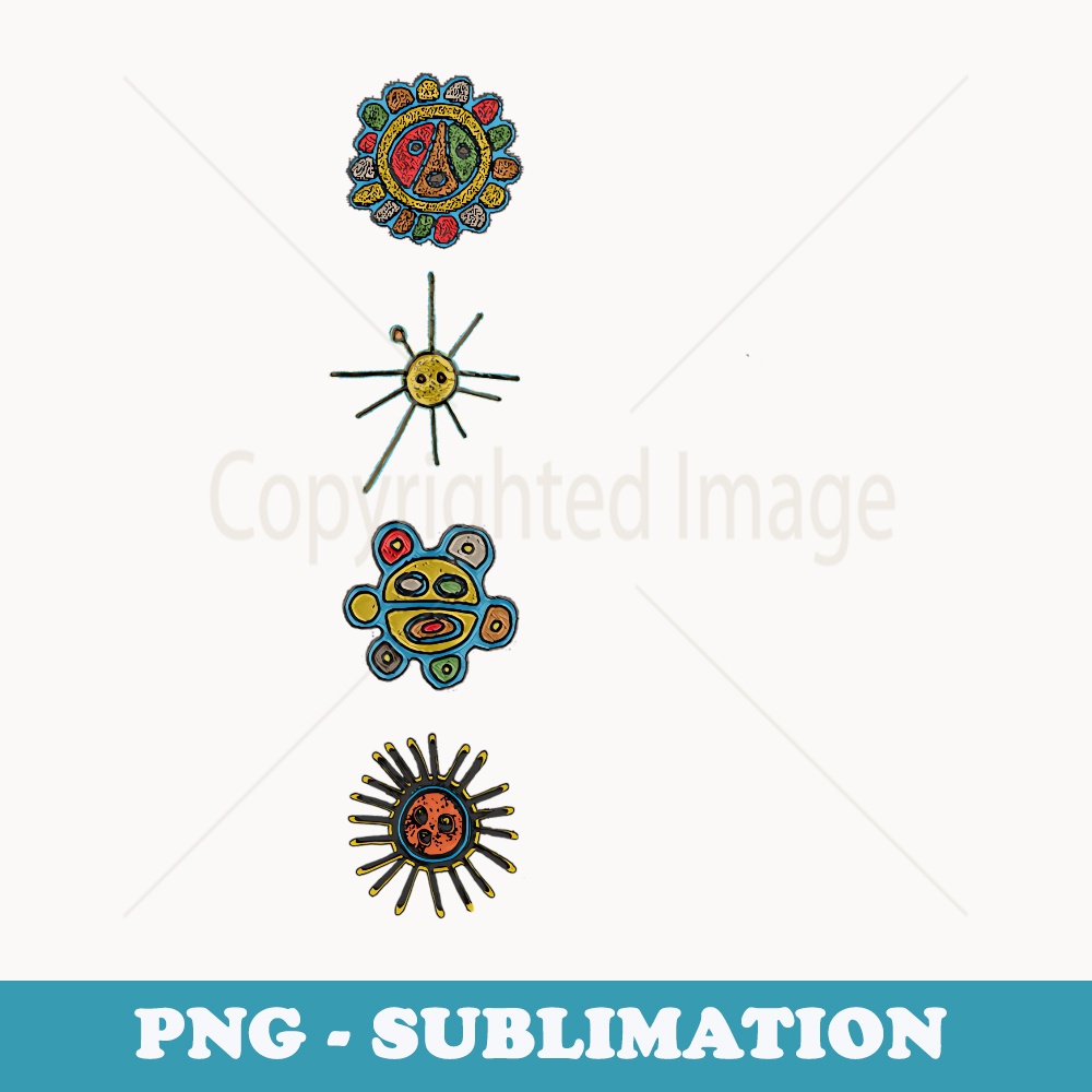 Indigenous Taino Sun Symbols Puerto Rico Boricua - Instant S | Inspire ...