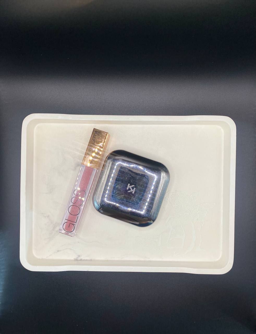 Handmade square tray with a pattern | Inspire Uplift