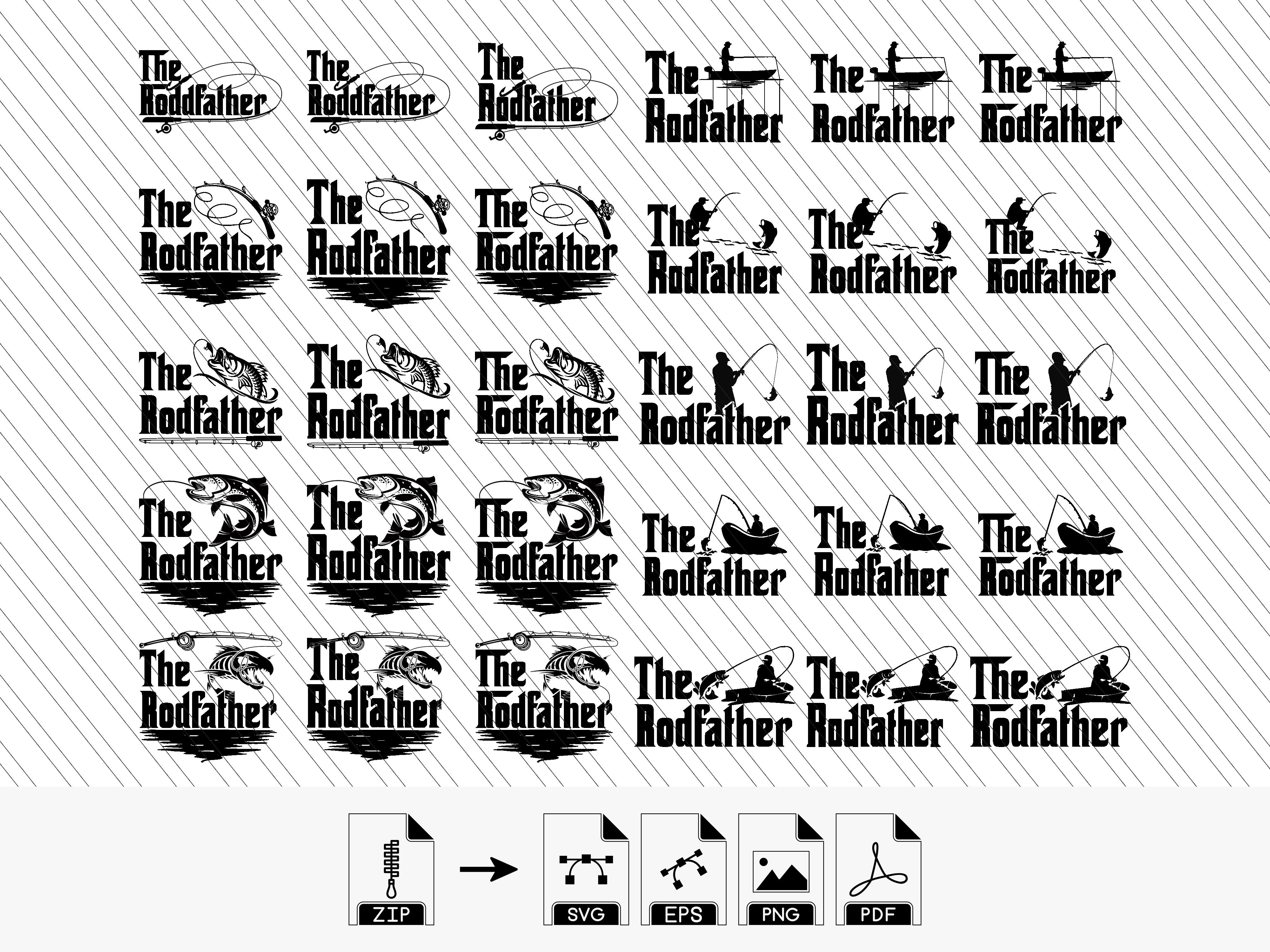 The Rodfather PNG, The Rodfather SVG, Vector Files - Cricut | Inspire ...