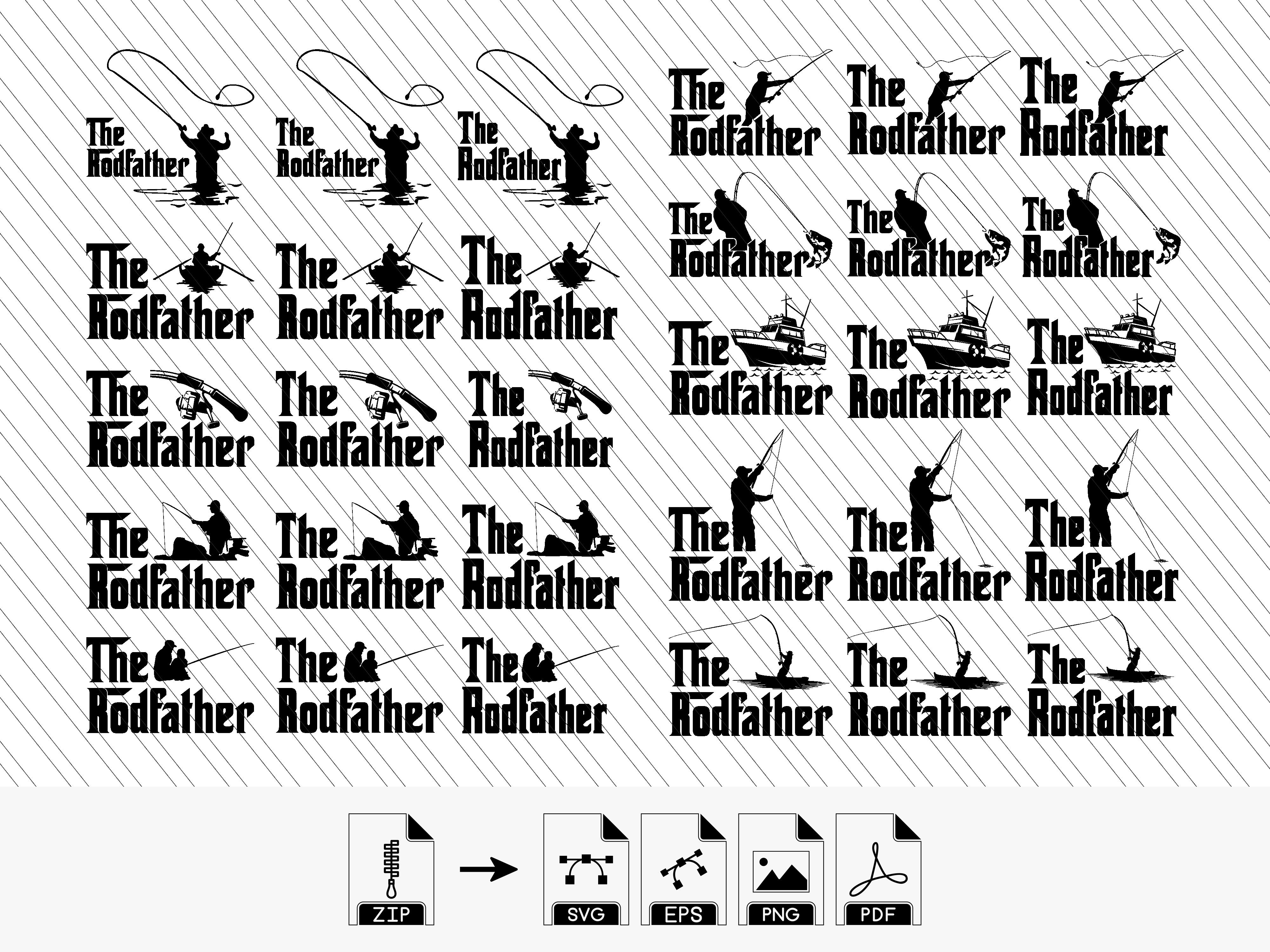 The Rodfather PNG, The Rodfather SVG, Vector Files - Cricut | Inspire ...
