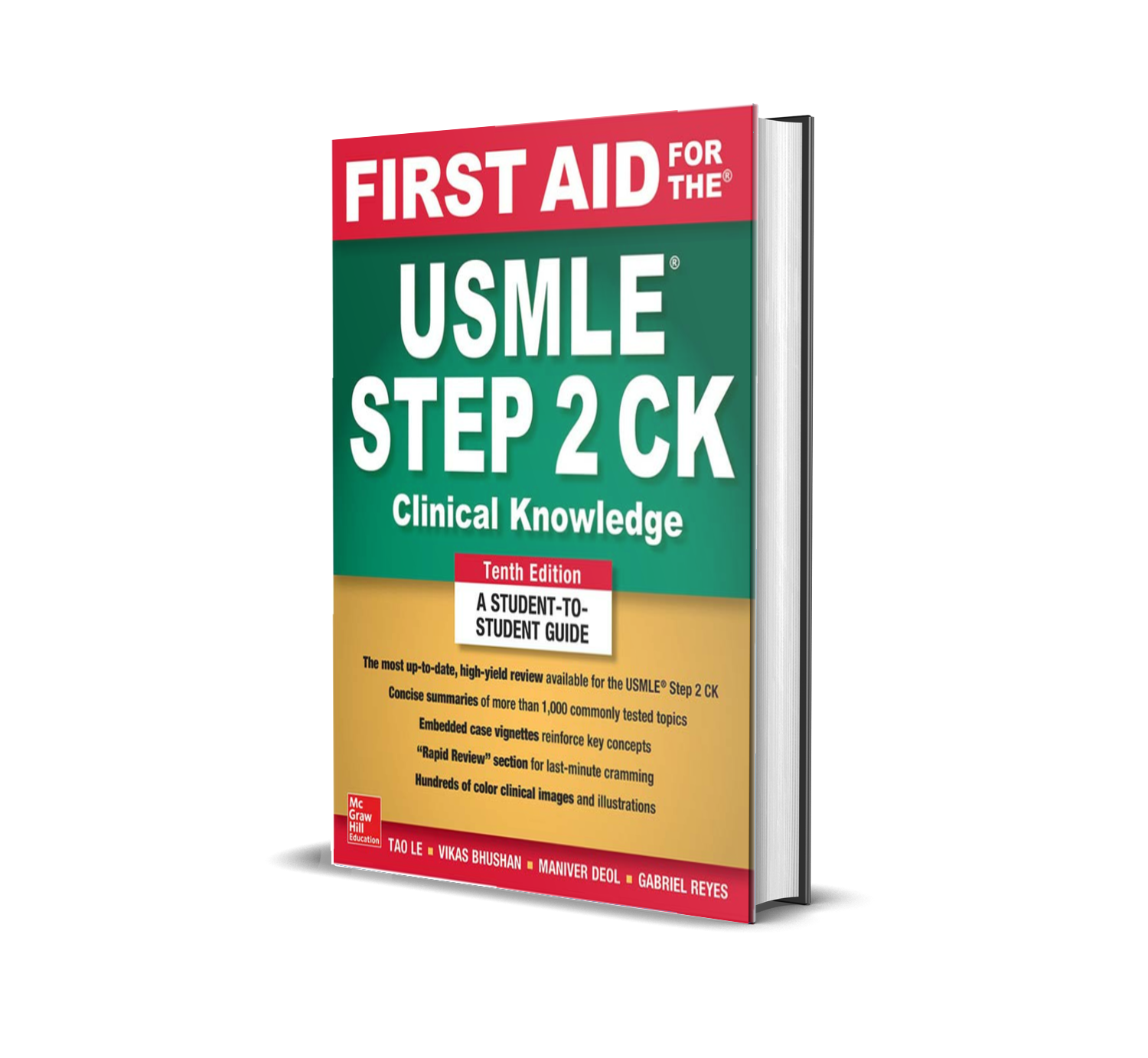 First Aid for the USMLE Step 2 CK Tenth Edition - Inspire Uplift