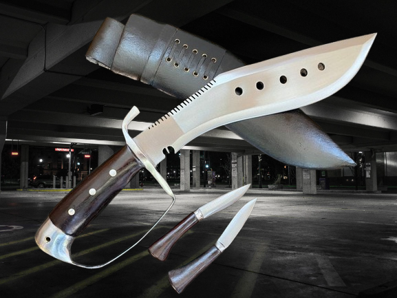 31cm Long Khukuri-Handmade Kukri-Gurkha Knife-Full Tang Khuk | Inspire ...