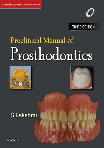 Preclinical Manual of Prosthodontics, 3e 3 PDF Instant Downl | Inspire ...