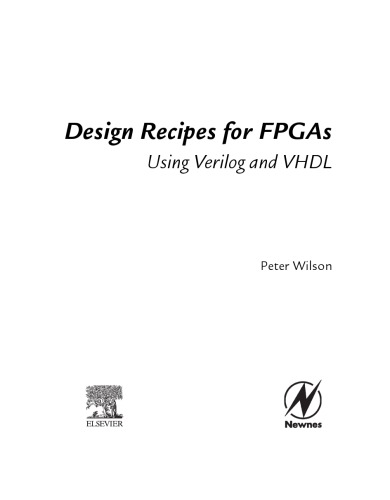 Design Recipes for FPGAs using Verilog and VHDL 2nd ed. PDF | Inspire Uplift