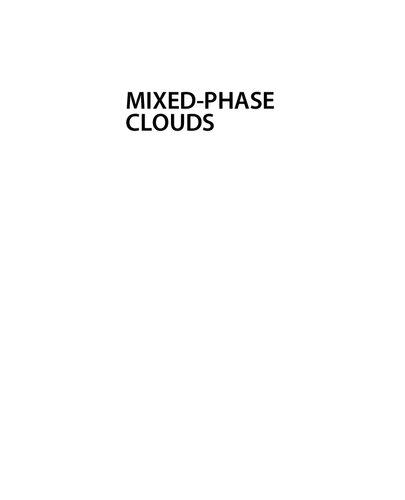 Mixed-Phase Clouds: Observations and Modeling PDF Instant Do | Inspire ...