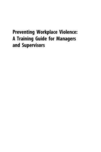 Preventing Workplace Violence : Proven Practices PDF Instant | Inspire ...