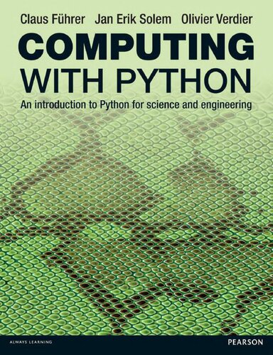 Computing With Python An Introduction To Python For Science Inspire 3544