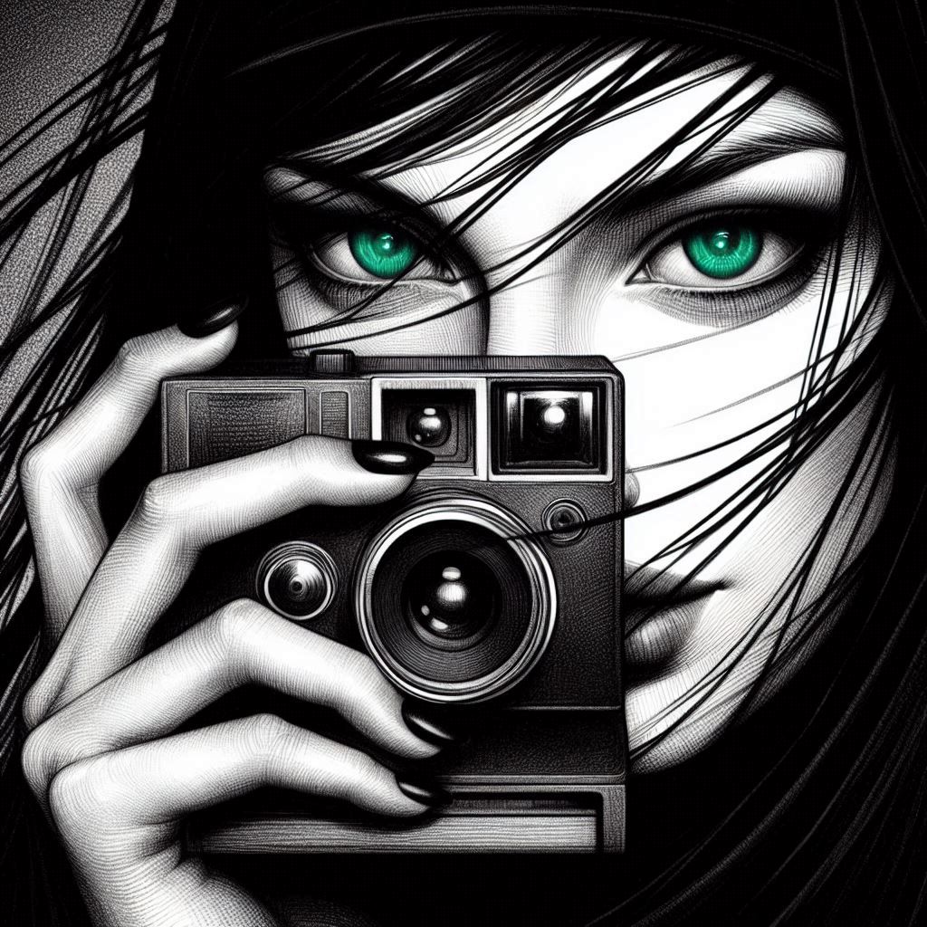 Polaroid Camera Art Digital Image No. 19 by Cam Views | Inspire Uplift