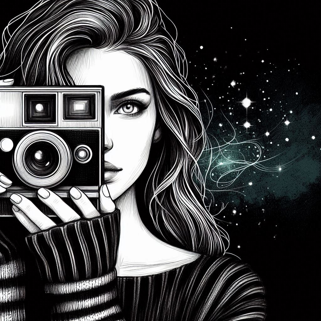 Polaroid Camera Art Digital Image No. 25 by Cam Views | Inspire Uplift