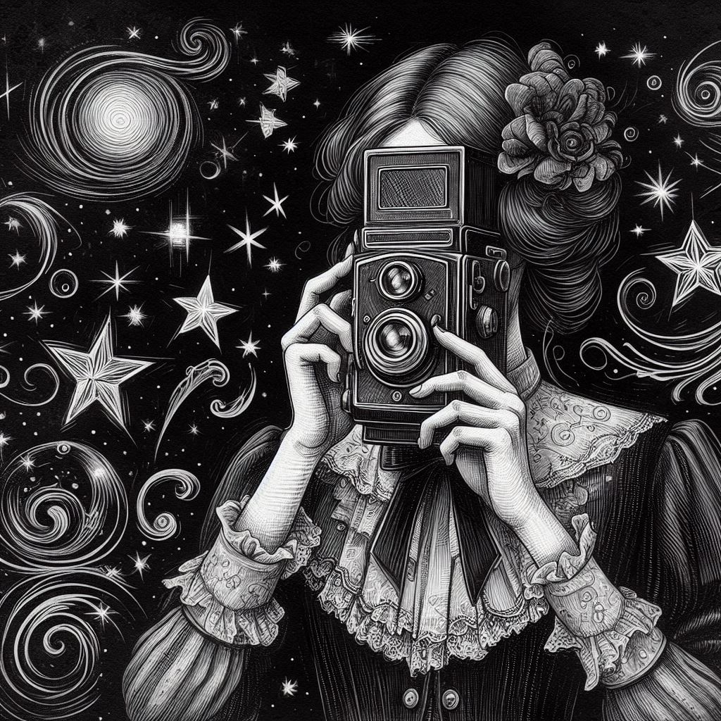 Polaroid Camera Art Digital Image No. 38 by Cam Views | Inspire Uplift