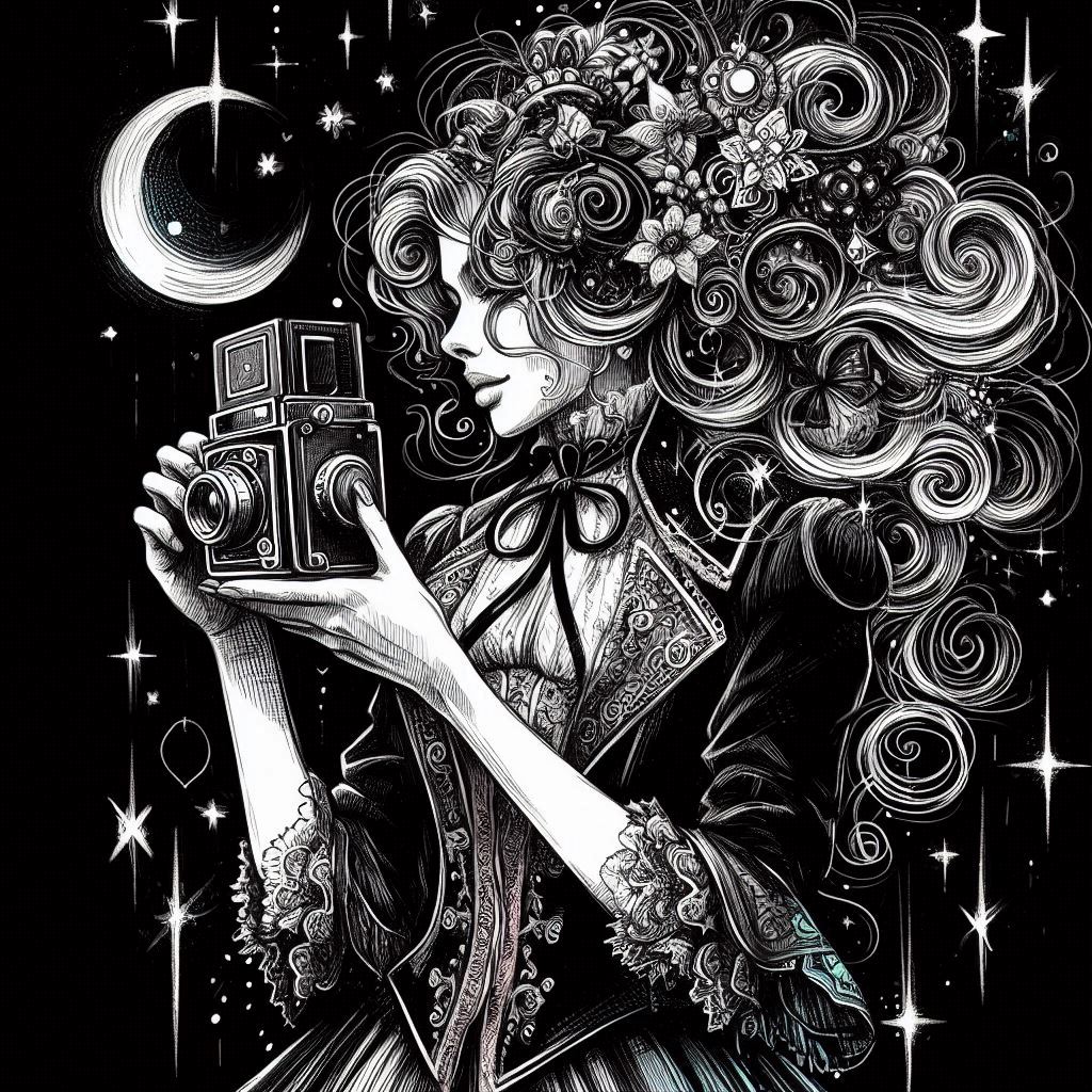 Polaroid Camera Art Digital Image No. 44 by Cam Views | Inspire Uplift