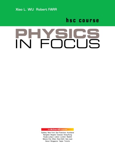Physics in Focus HSC Course PDF Instant Download | Inspire Uplift