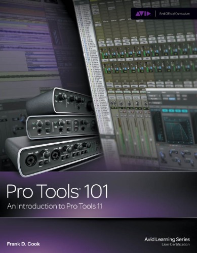 Pro Tools 101: an introduction to Pro Tools 11 PDF Instant D | Inspire Uplift