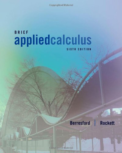 Applied Calculus, Brief 6 PDF Instant Download | Inspire Uplift