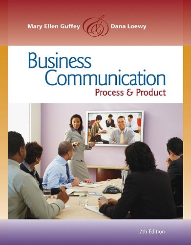 Business Communication: Process and Product 7 PDF Instant Do | Inspire ...