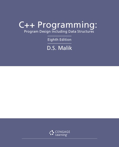 C Programming. Program Design including Data Structures 8th | Inspire ...