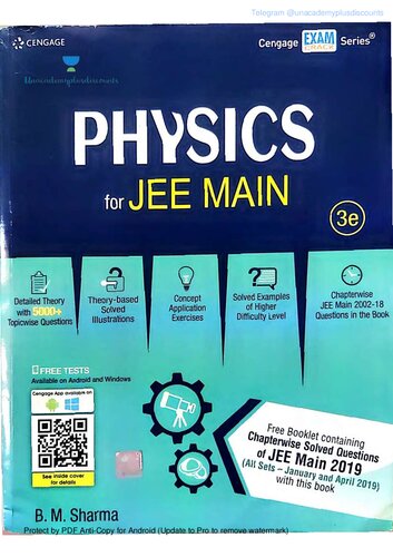 Physics for JEE Main 3 PDF Instant Download | Inspire Uplift