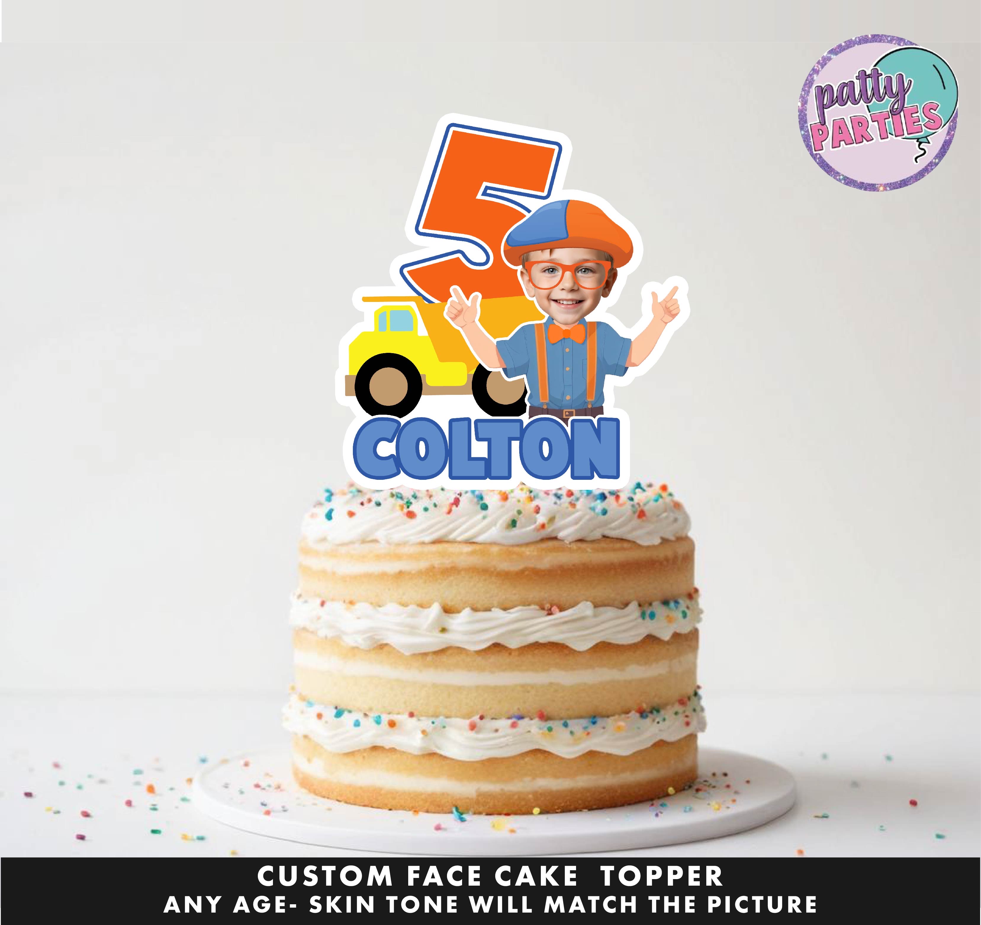 blippi cake topper svg - Inspire Uplift