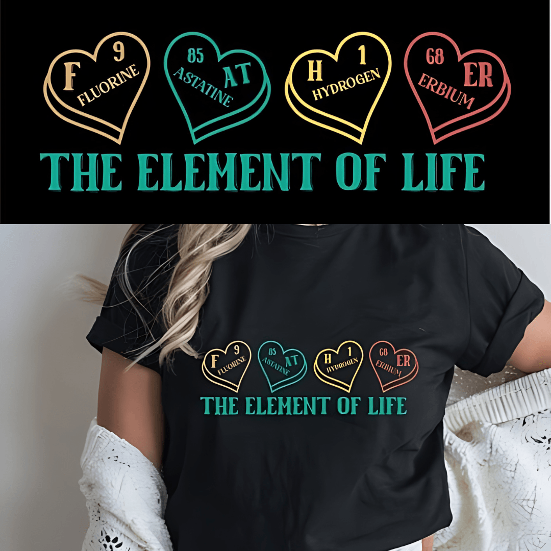 Father The Element of Life Periodic Table Graphic | Inspire Uplift