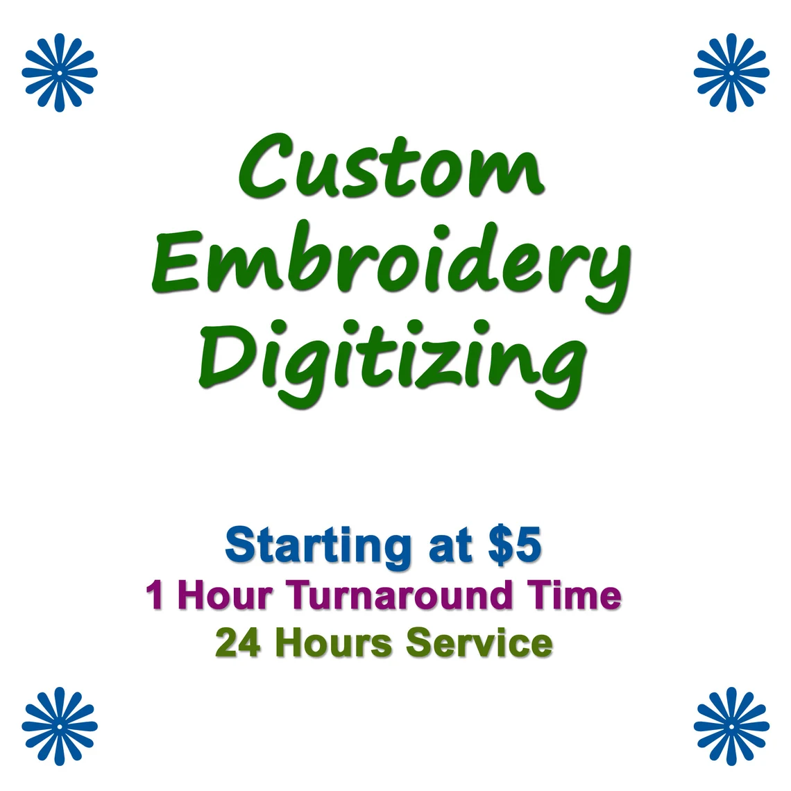 Custom Embroidery Digitizing, Logo Digitizing, Embroidery Di | Inspire ...