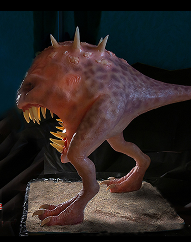 Critter Horror sculpture Scary monster Critters Squig Hyper - Inspire ...