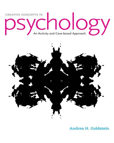 Creative concepts in psychology : an activity and case-based | Inspire ...