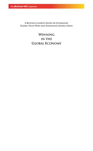 Winning in the global economy : a business leader's guide on | Inspire ...