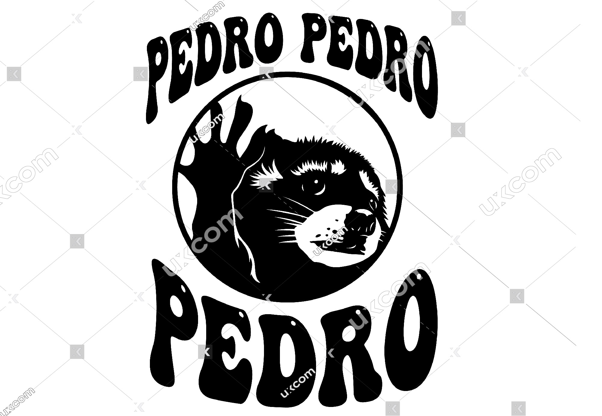 Pedro Pedro Raccoon svg raccoon tshirt design funny pedro sv | Inspire ...