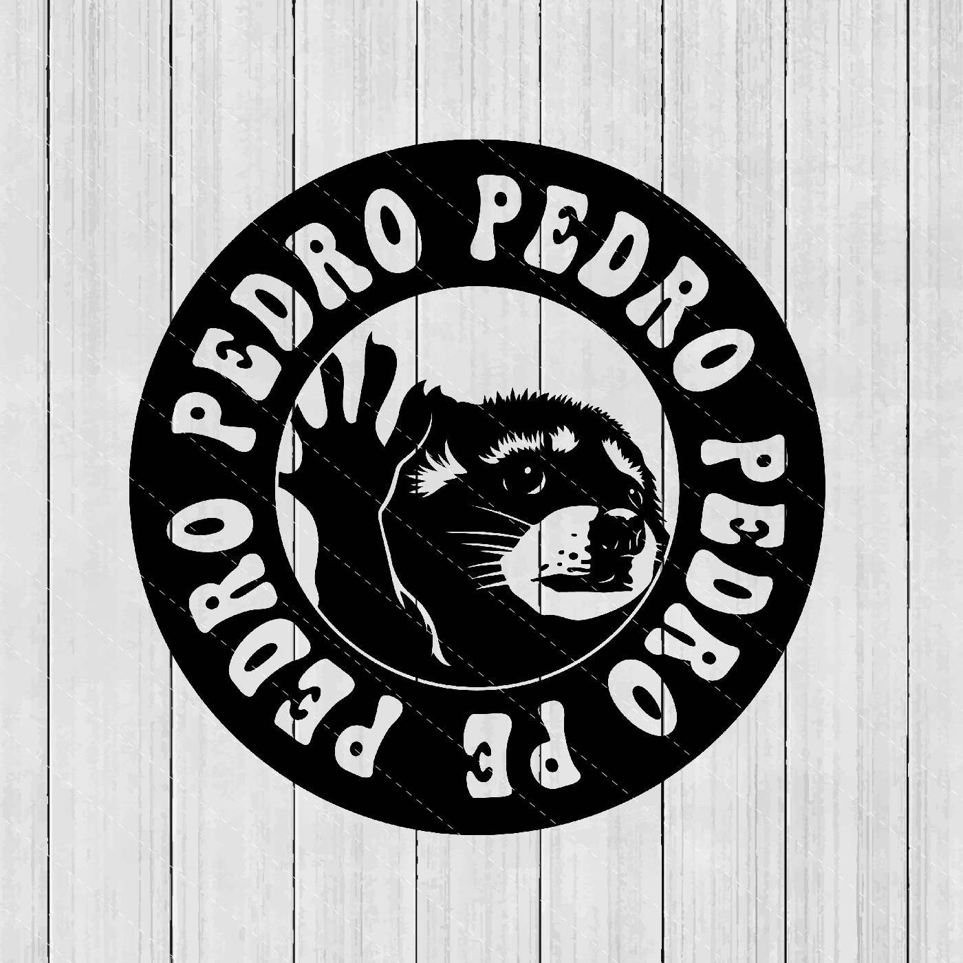Pedro Raccoon svg funny raccoon design | Inspire Uplift