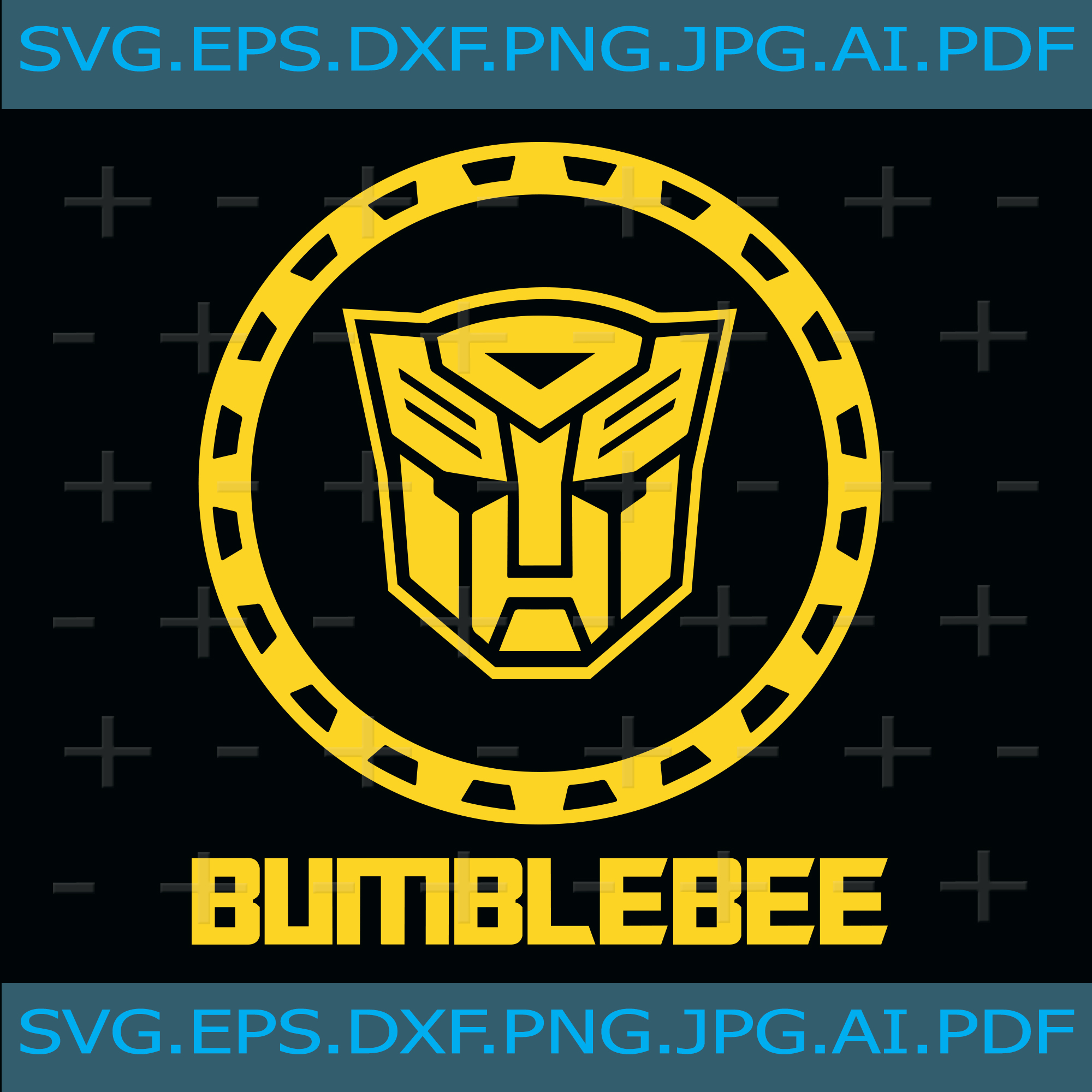 Tranformers Bumblebee SVG | Inspire Uplift