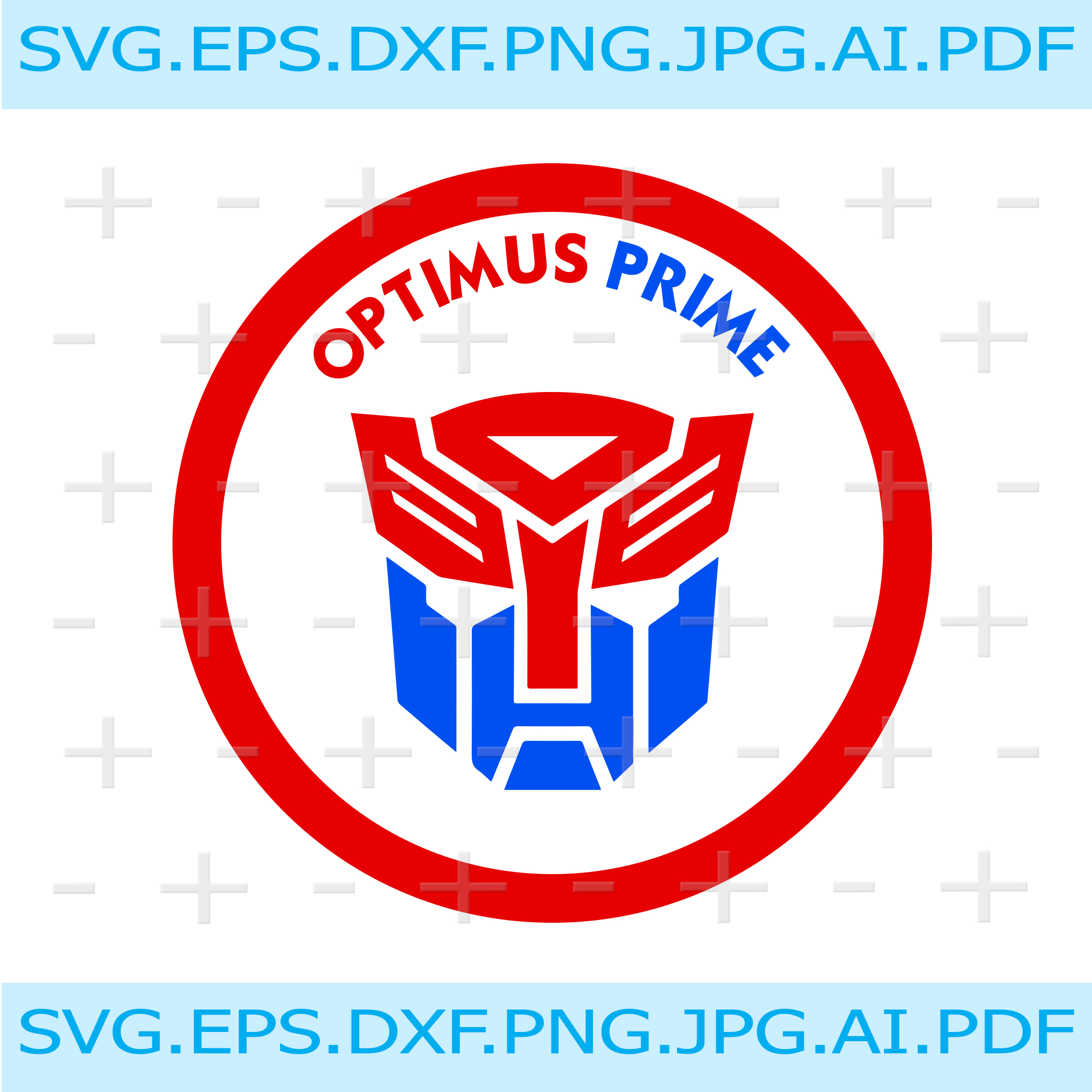 Logo Optimus Prime SVG | Inspire Uplift