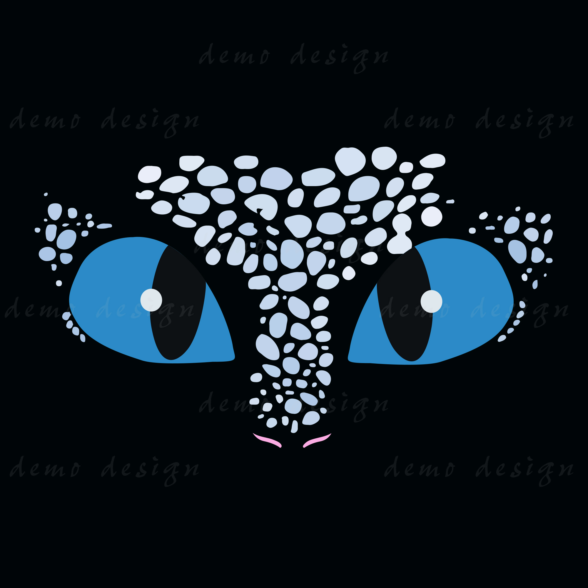 Light Fury eyes svg | Inspire Uplift