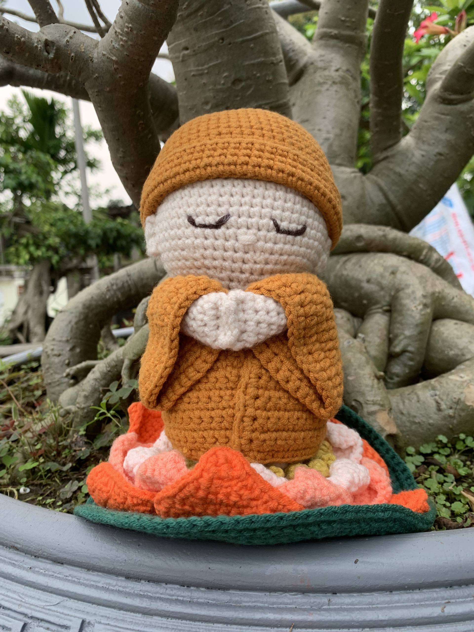 Little Monk Doll, Little Monk Amigurumi Pattern, Crochet mon | Inspire ...