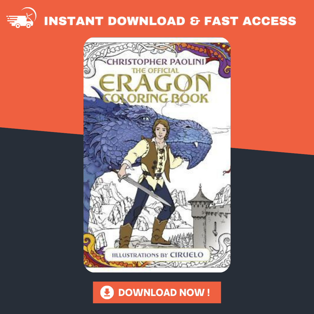 The Official Eragon Coloring Book by Christopher Paolini | Inspire Uplift