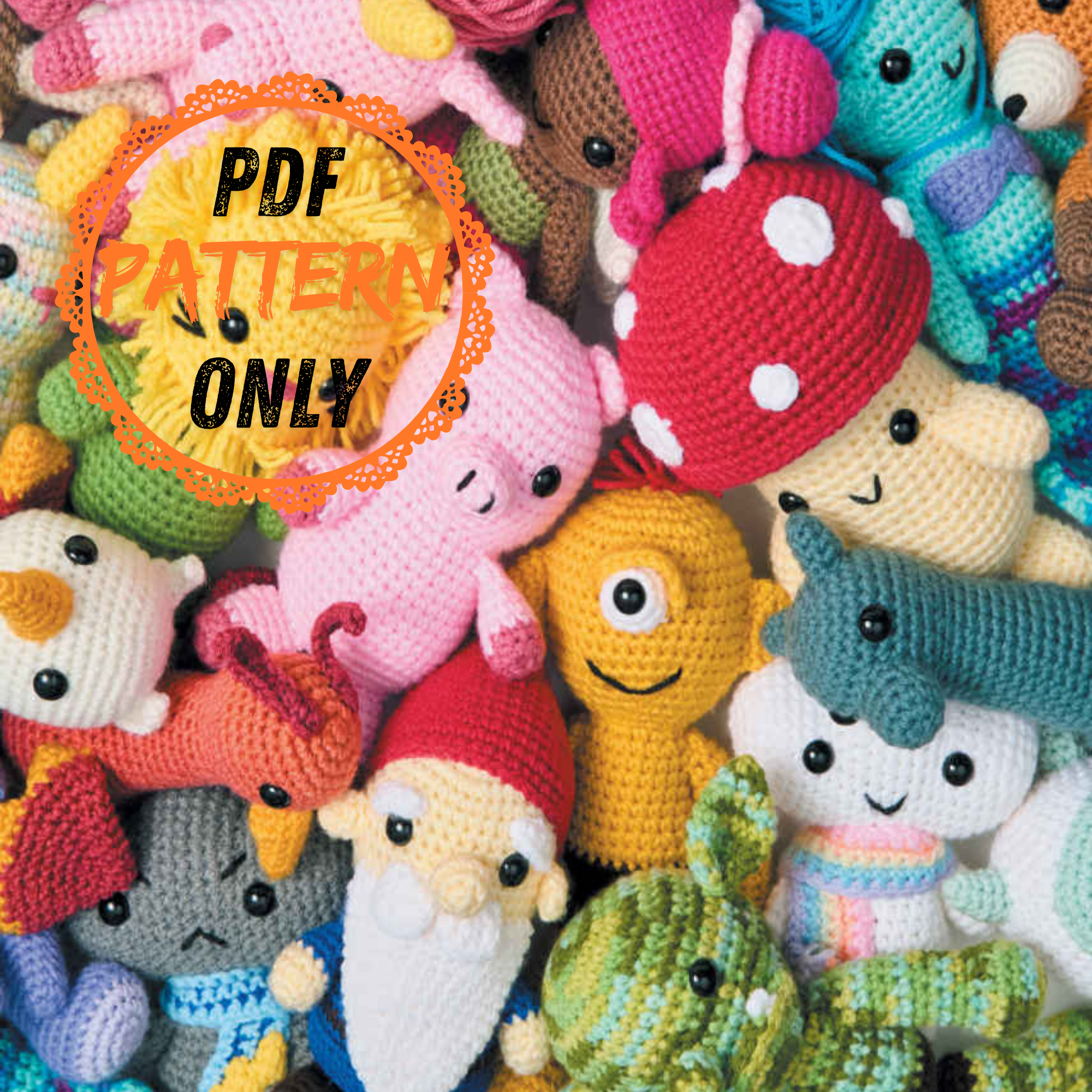 20 Crochet Easy Amigurumi Patterns, Fantasy Animals, Beginne | Inspire ...
