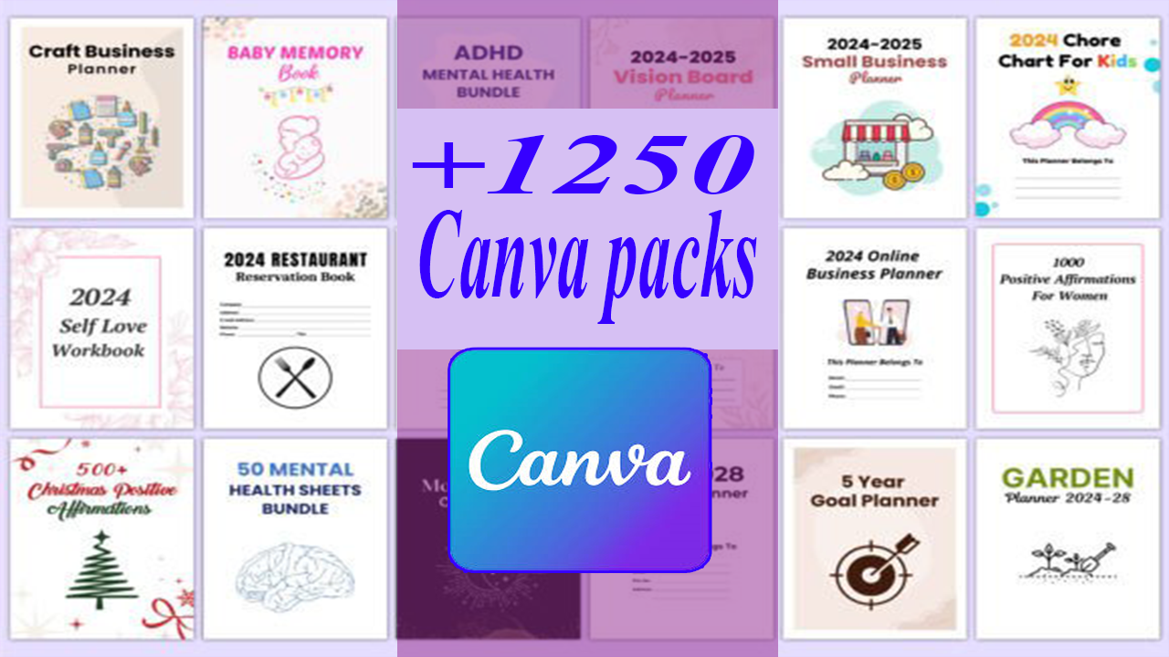 canva template Bundle | Inspire Uplift