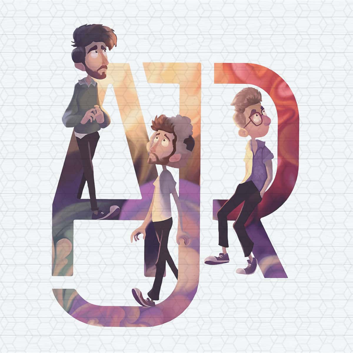 AJR The Maybe Man Tour 2024 PNG - Inspire Uplift