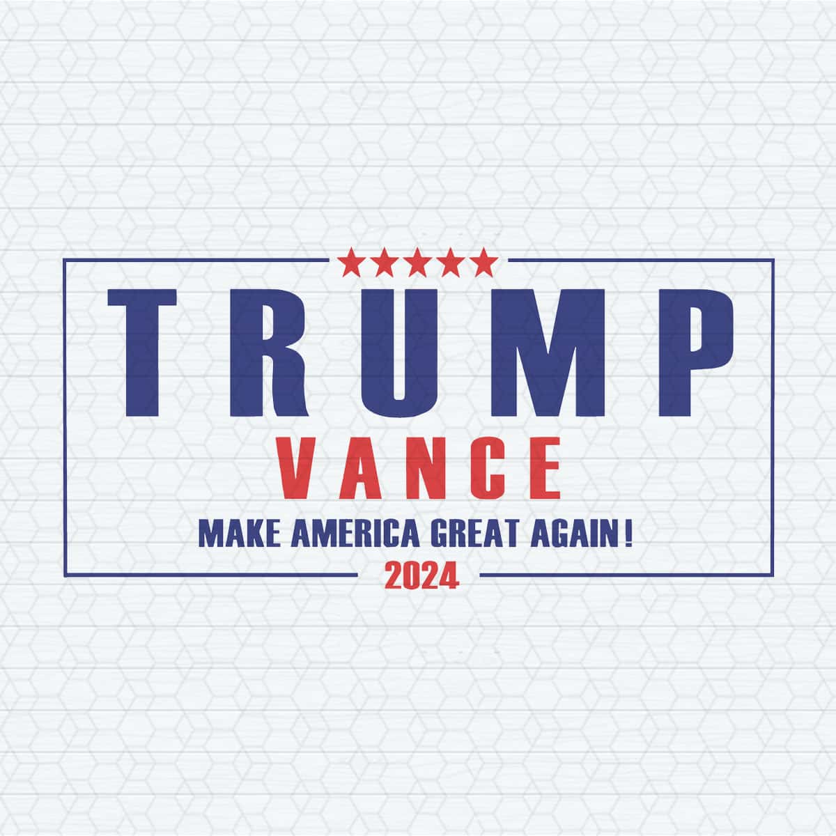 Trump Vance 2024 Republican SVG | Inspire Uplift