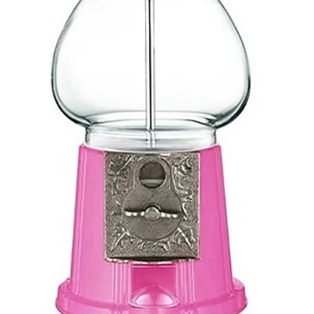 PINK 11" Classic Gumball/Candy Dispenser with 1 lb. of Gumba | Inspire ...