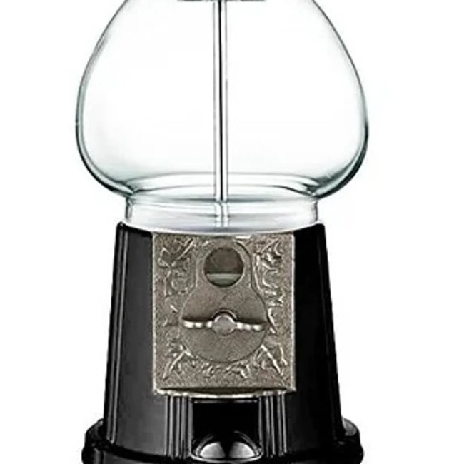 JET Black 9" Tall Classsic Vintage Gumball/Candy Machine | Inspire Uplift