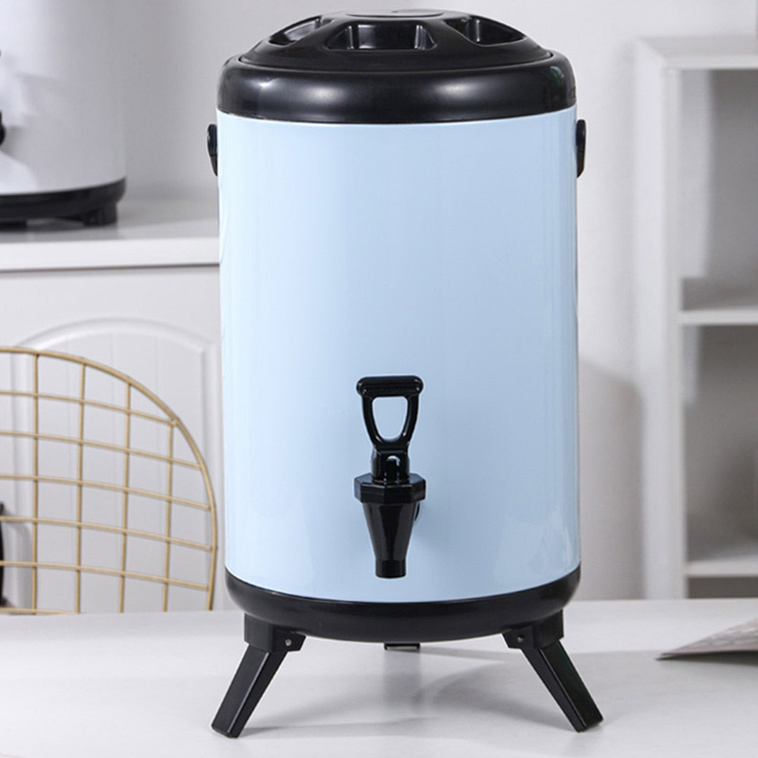 SOGA 8L Stainless Steel Insulated Milk Tea Barrel Hot and Co | Inspire ...