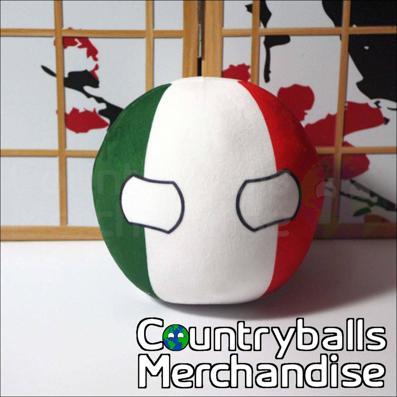 Countryballs - Italy Italian Plushie | Inspire Uplift